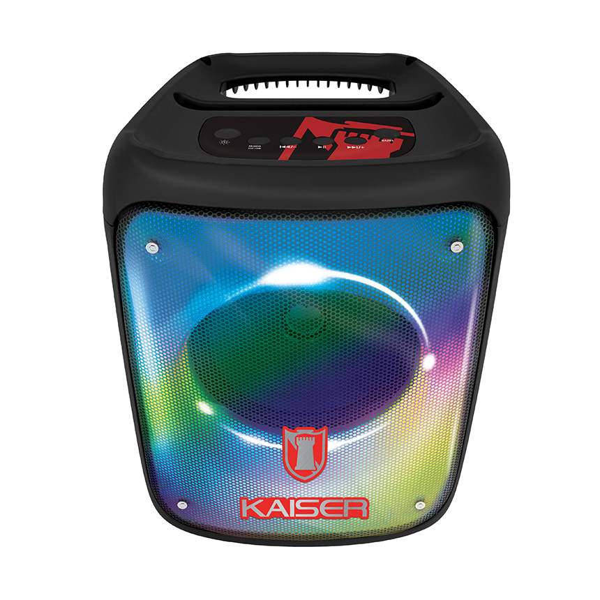 Bafle Kaiser 8'' De 6500W PMPO KSR- LINK Luz Multicolor - Rantec Electronics