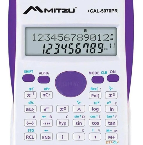 Calculadora Cientifica De 229 Funciones Color Blanco Morado - Rantec ...