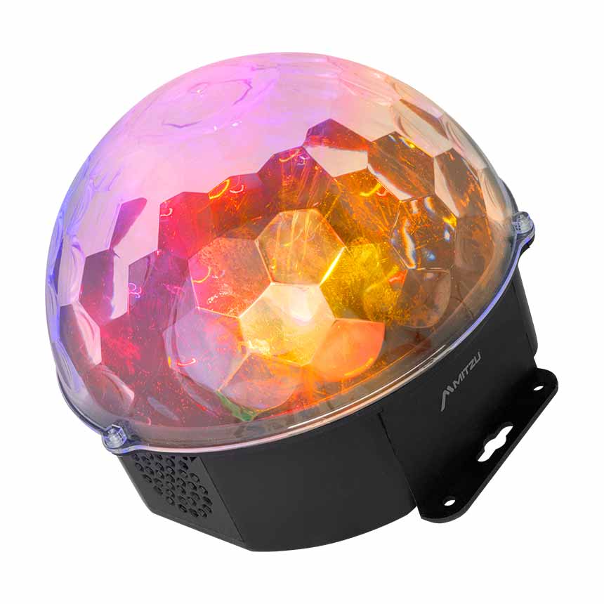 Luz Bola Magica 6 Leds RGB Audioritmica Decoracion - Rantec Electronics