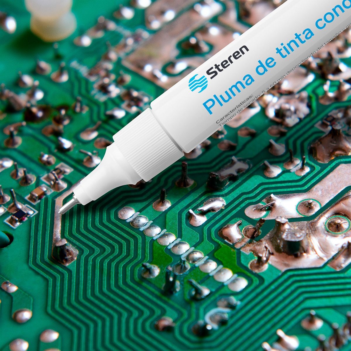 Pluma de Tinta Conductiva Steren – Rantec Electronics