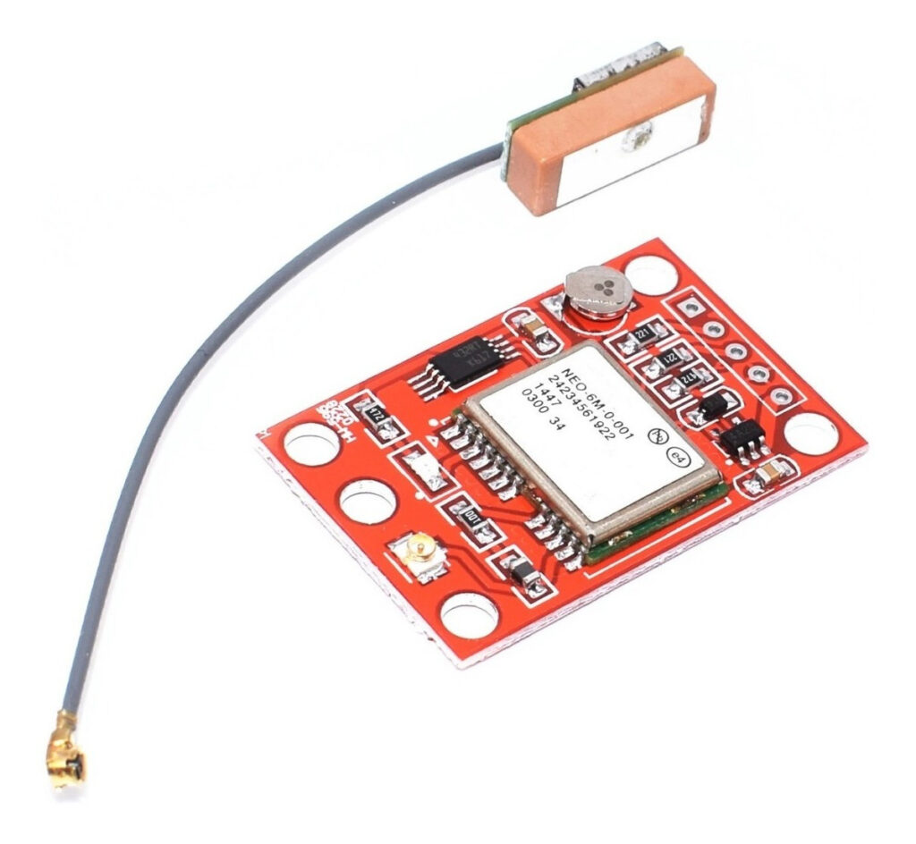 Modulo Gps Neo6m Gy-neo6mv2 Antena Chica *Rojo - Rantec Electronics