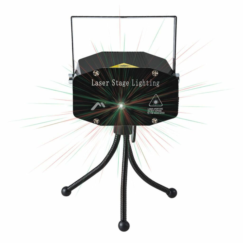 Mini láser efecto de puntos y líneas con tripié - Rantec Electronics