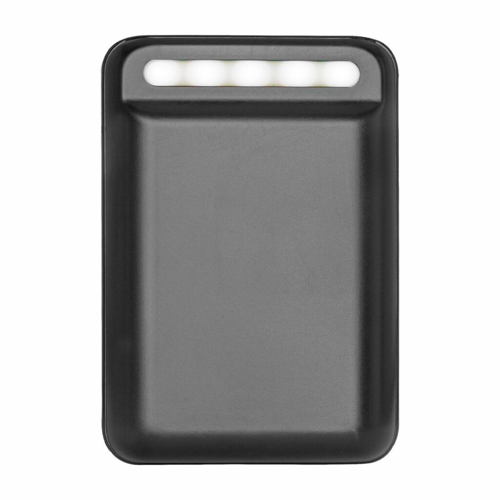 Power bank 6000mAh carga rápida 2 puertos negro - Rantec Electronics