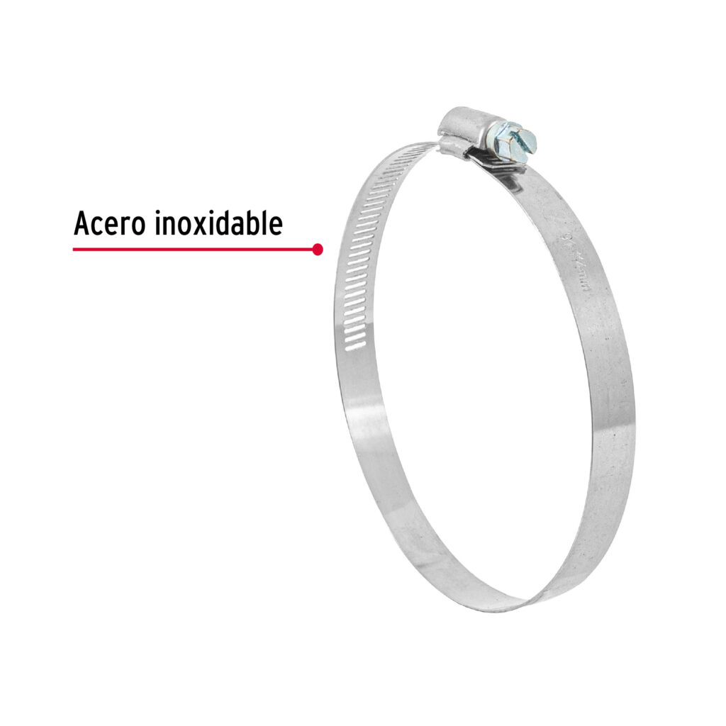 Abrazadera reforzada, # 64, 3-9/16 - 3-1/2", bolsa 5 pzas - Rantec ...