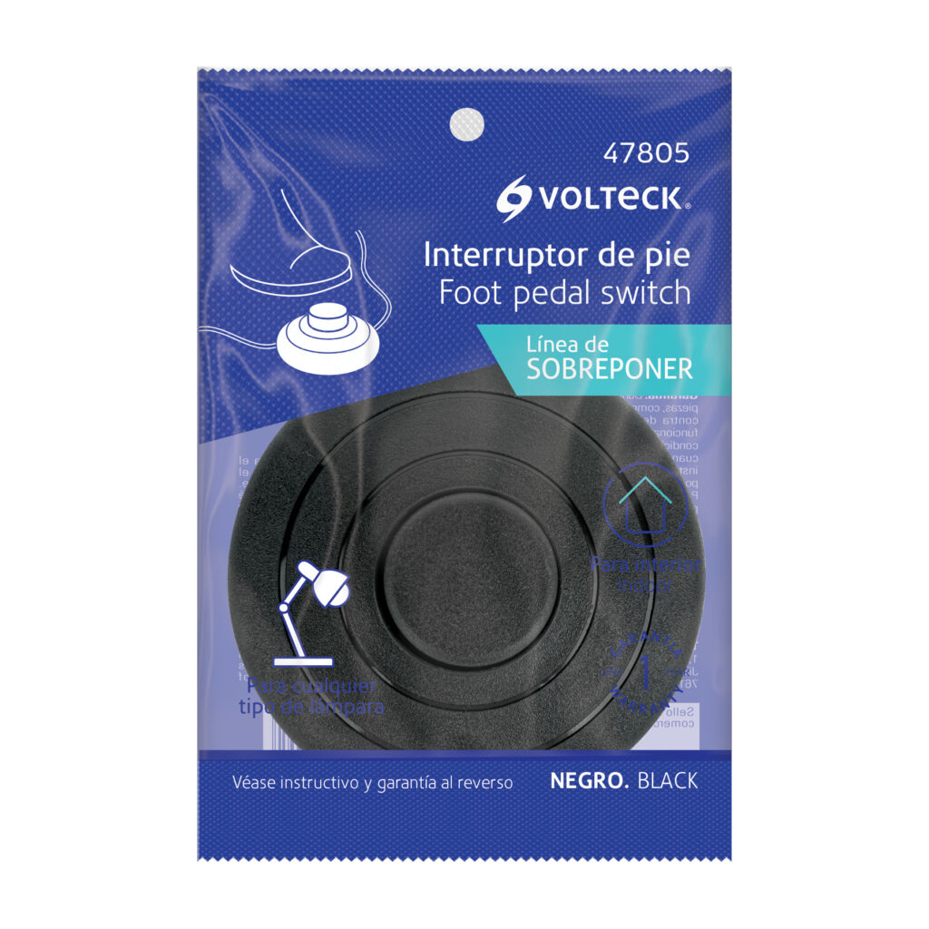 Interruptor apgador de pie Volteck - Rantec Electronics