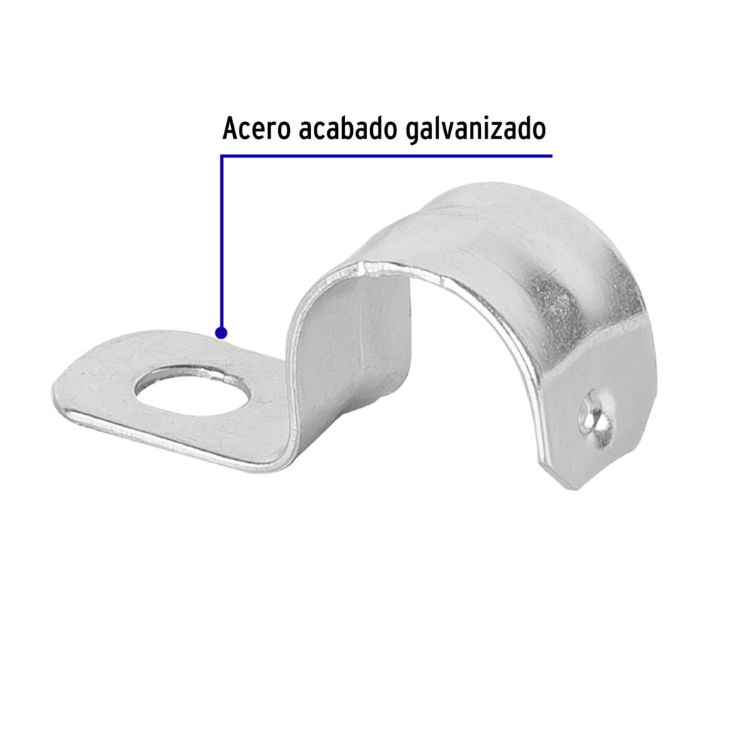 Pack de 10 Abrazaderas Uña 1/2" - Rantec Electronics