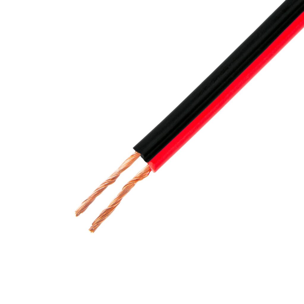 Cable Polarizado bocina 18AWG bicolor 100m - Rantec Electronics