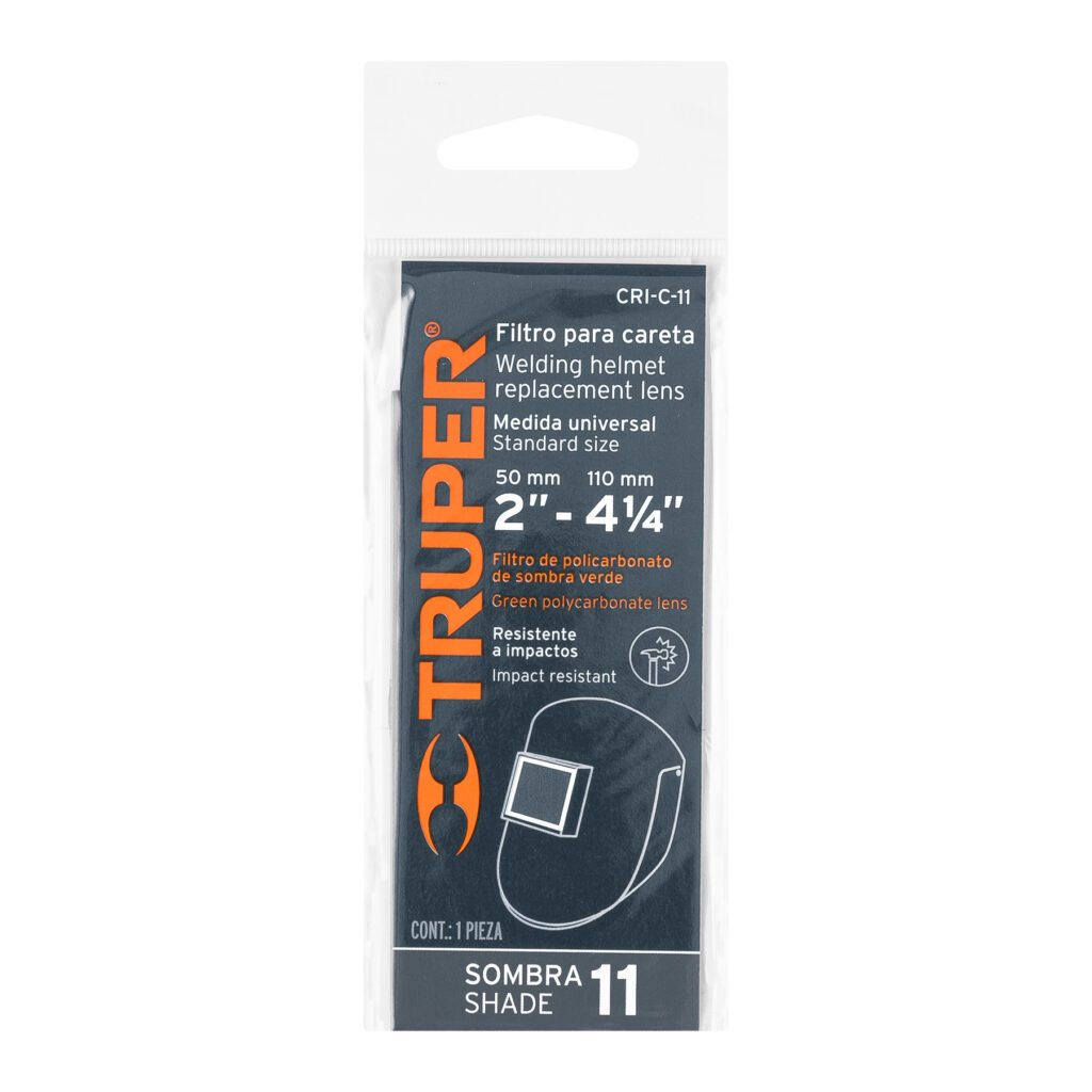 Cristal sombra 11 para careta de soldar - Rantec Electronics