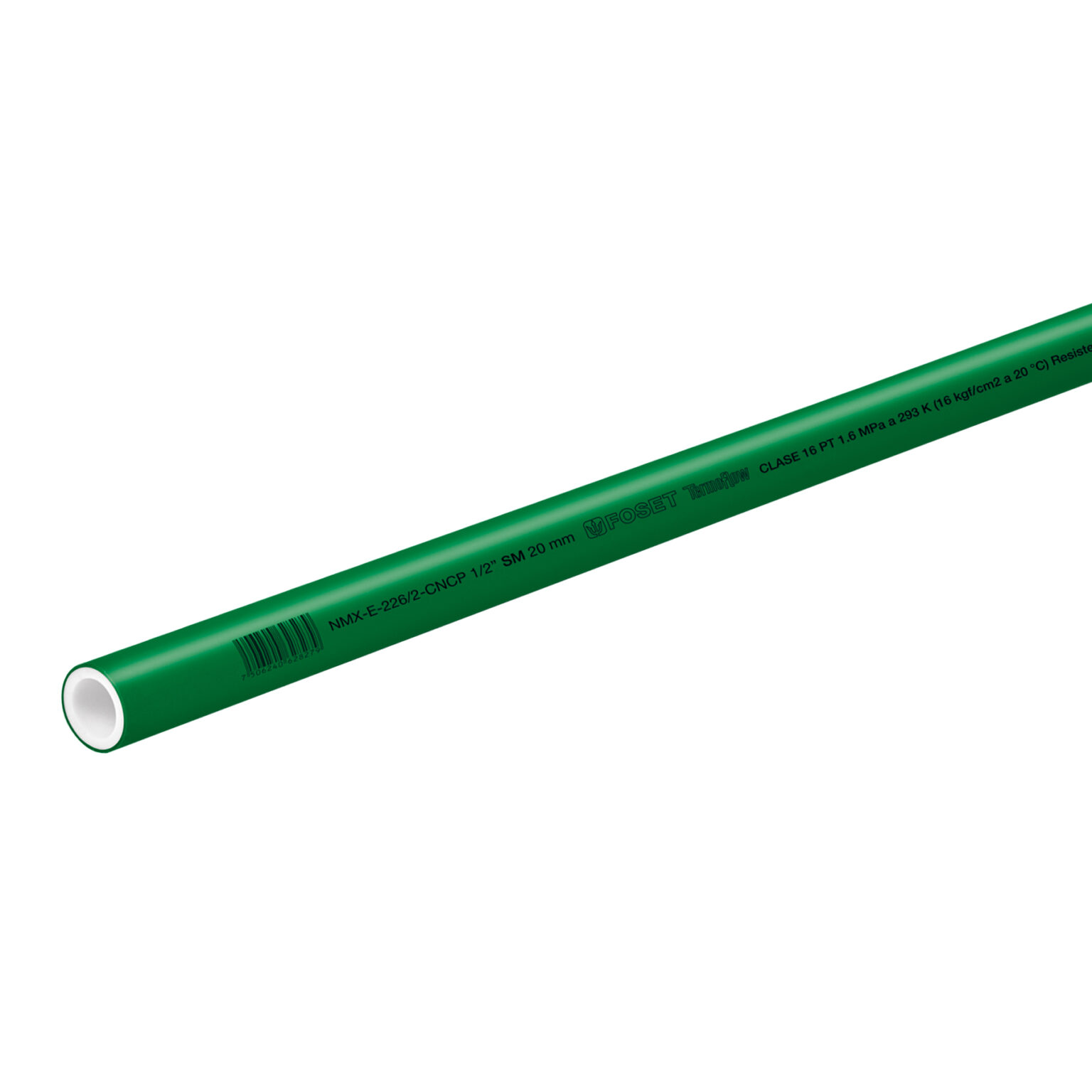 Tubo de PPR 20mm 1/2" de 4m - Rantec Electronics
