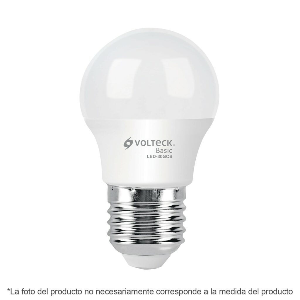 Foco Lampara LED 3W luz de dia Volteck Basic - Rantec Electronics