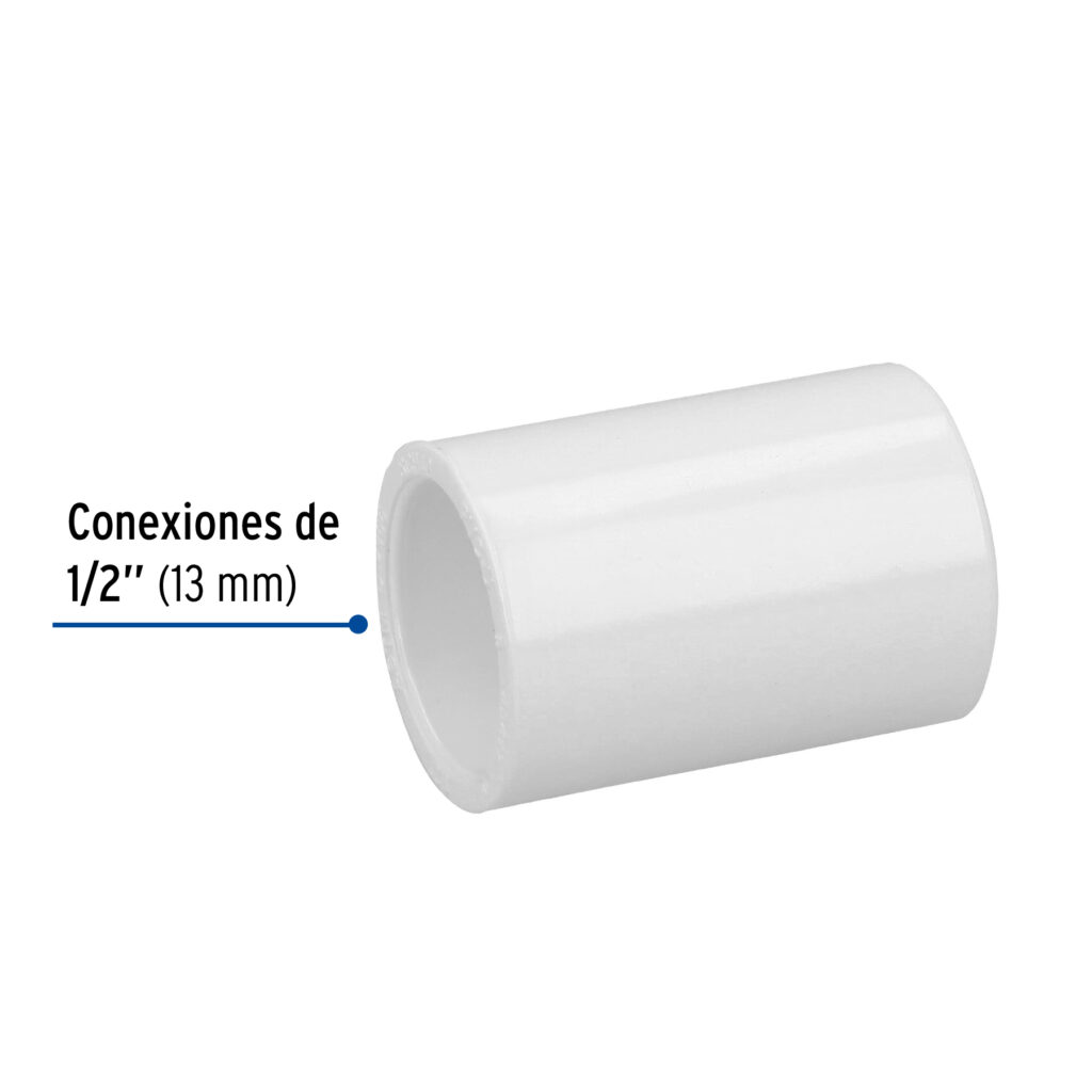 Cople de PVC Hidraulico 1/2" - Rantec Electronics