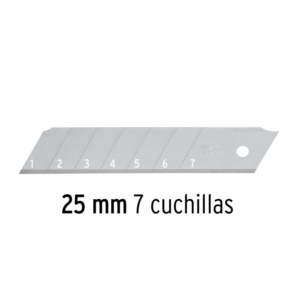 Cuchillas de repuesto para cutter de 25 mm 10 piezas - Rantec Electronics