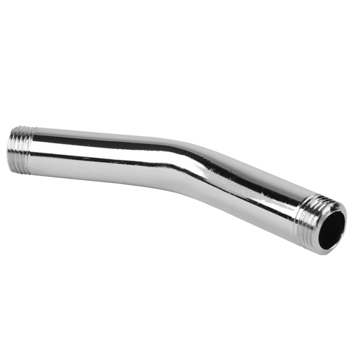 Brazo con Chapeton Fierro Cromado Regadera 15cm - Rantec Electronics