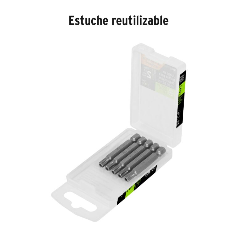 Puntas para desarmador Torx seg T30, 2", 5 piezas - Rantec Electronics