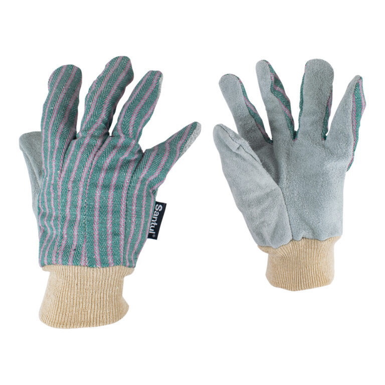 Guante de Carnaza Loneta Jardineria Matenimiento Unitalla - Rantec Electronics