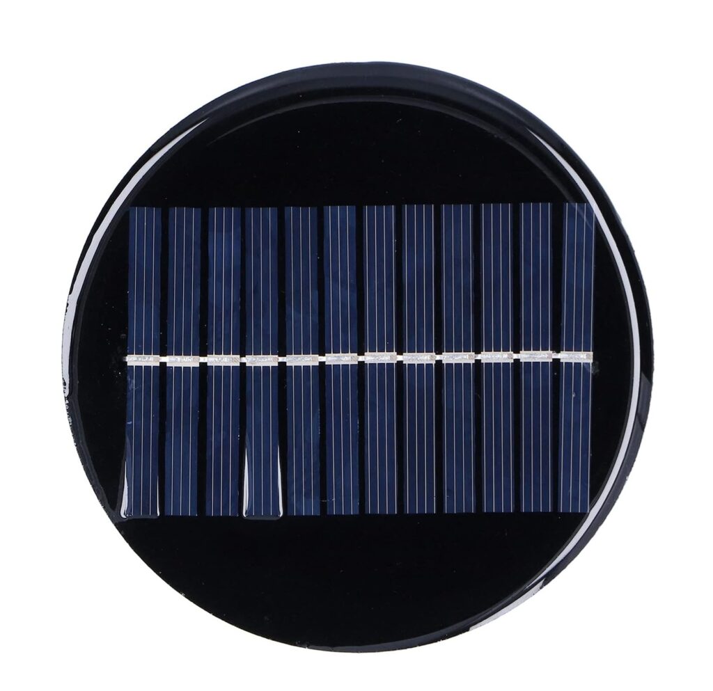 Panel Celda Solar de 6v 120mA Diametro 10.7cm - Rantec Electronics